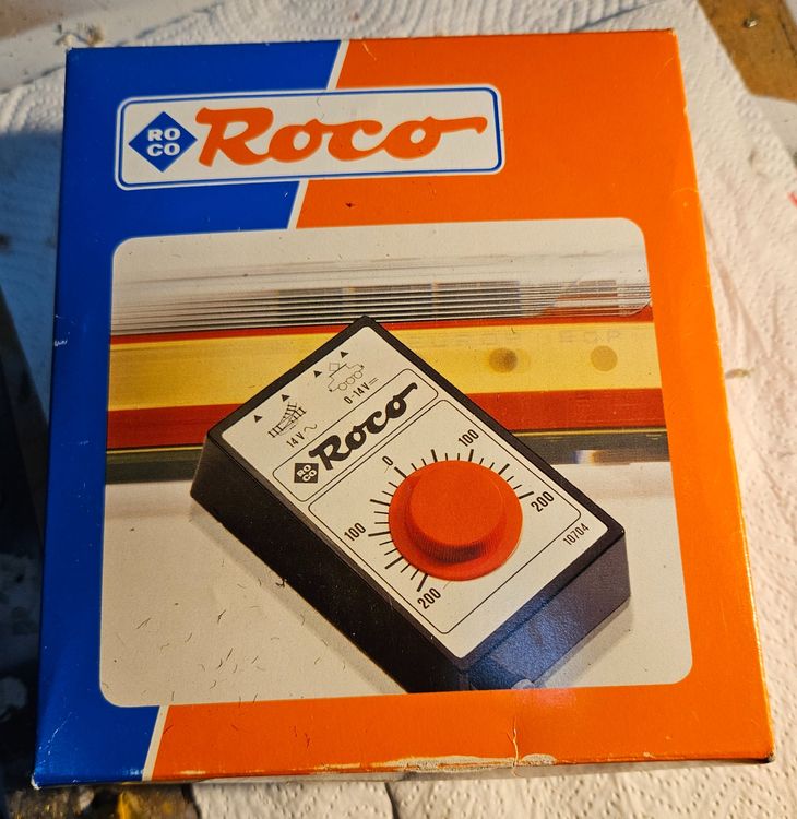 Roco Art 10704, Trafo/Regler 12 VA, 230 V für Gleichstrom (Gebraucht ...