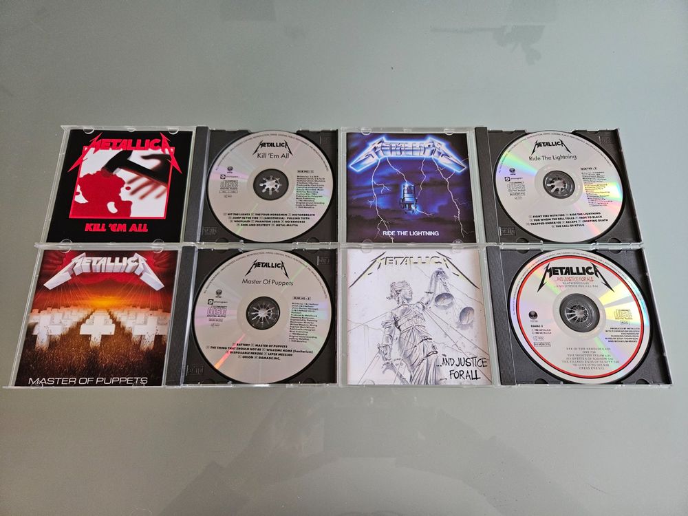 Metallica CD Sammlung Speed Metal Thrash Heavy Metal (Gebraucht) in ...