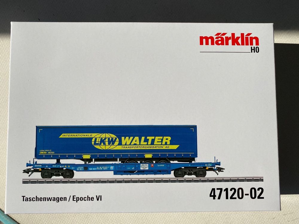 LKW Walter Taschenwagen 47120-02 Märklin NEU OV | Kaufen auf Ricardo