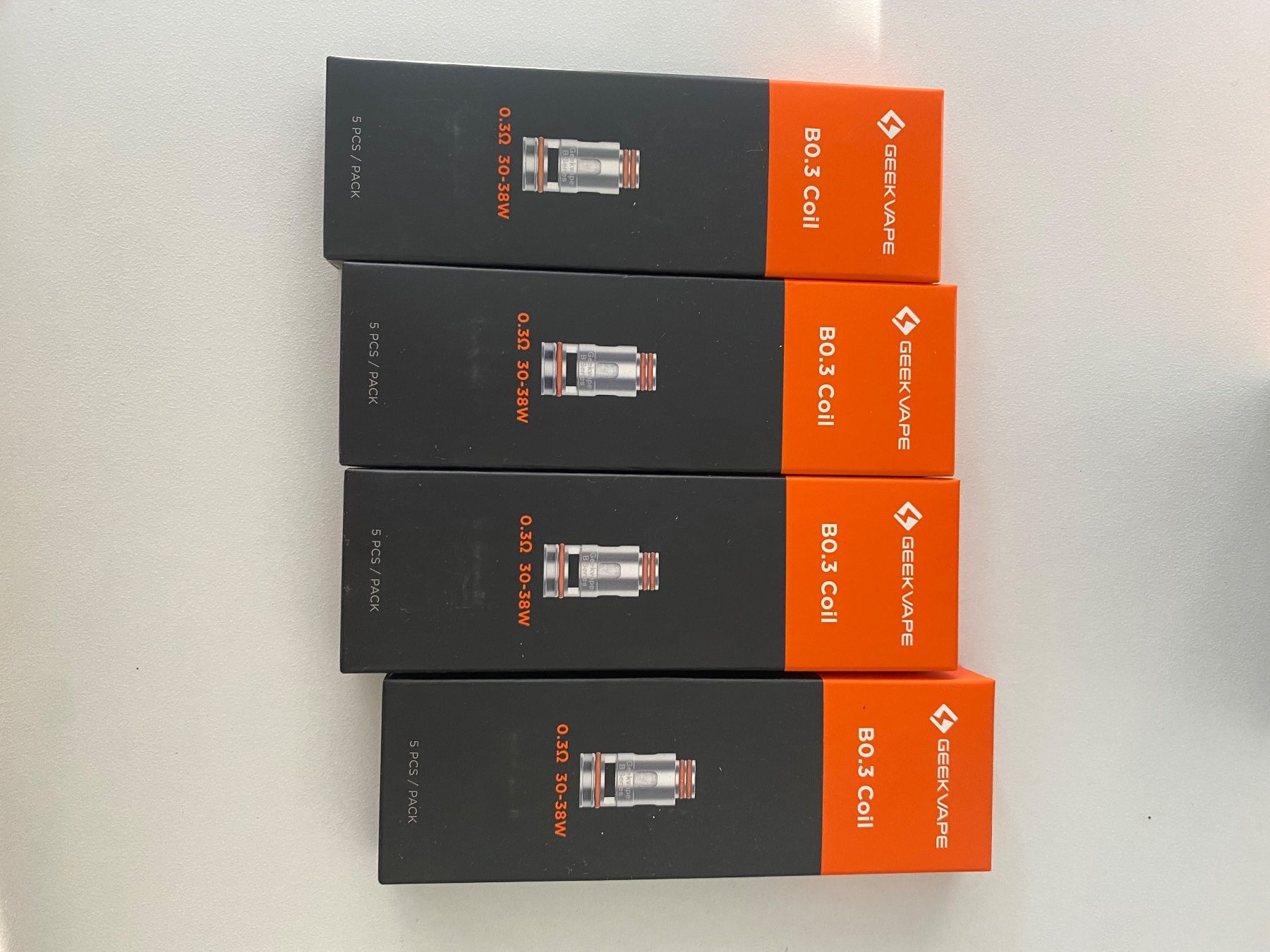 Geekvape B60 (Aegis Boost 2) + 4 Pack Coil 0.3 Ohm (Neu und ...