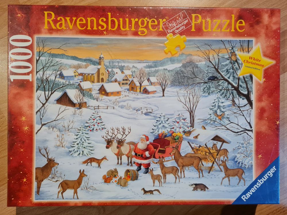 Puzzle NEU "Weisse Weihnachten" | Kaufen auf Ricardo