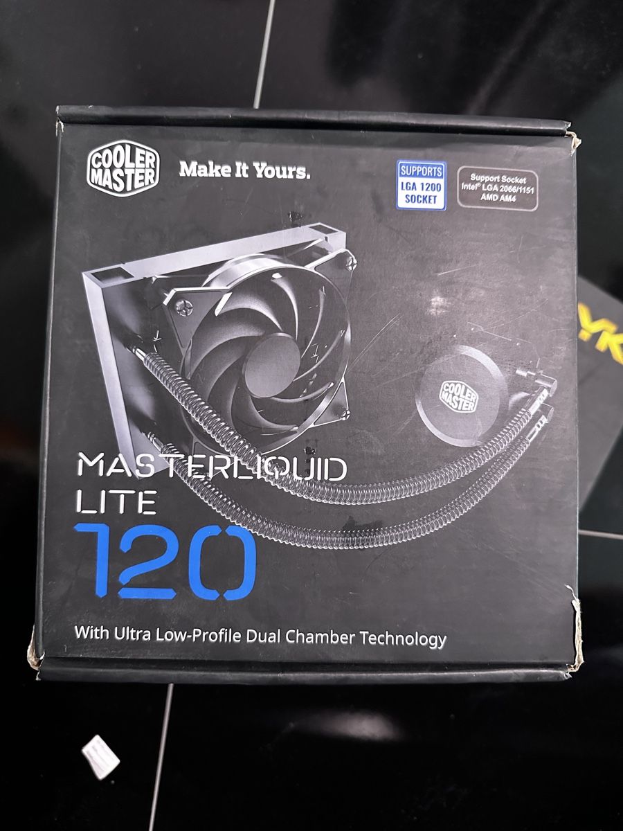 Cooler Master MasterLiquid Lite 120 – AIO Wasserkühlung (120 (Neu ...