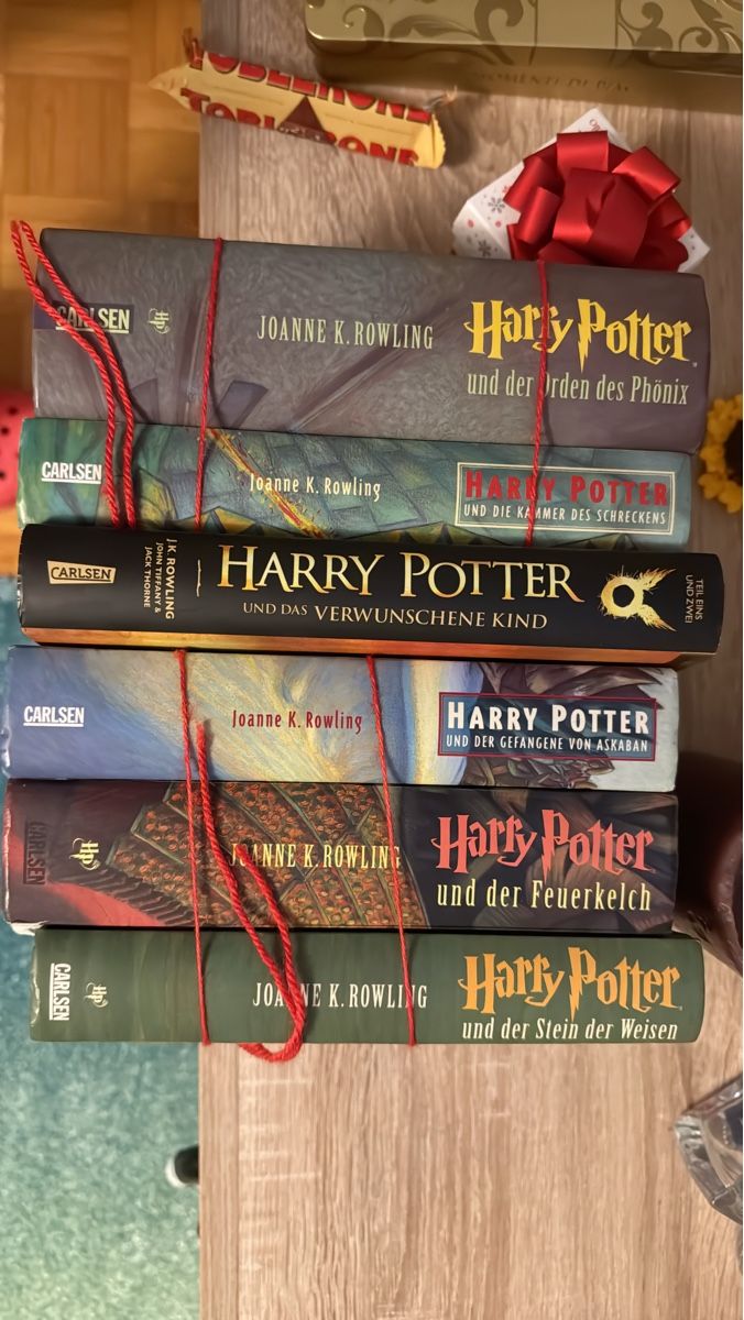 Six (6) Harry Potter Book Series - German Editions (Gebraucht) in ...
