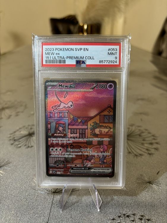 POKEMON SVP EN MEW ex PSA 9 (Neu und originalverpackt) in Genève für ...
