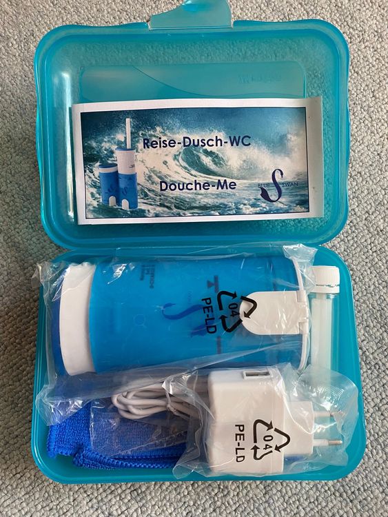 Douche-Me Blue Swan - Reise Dusch-WC (Neu und originalverpackt) in ...