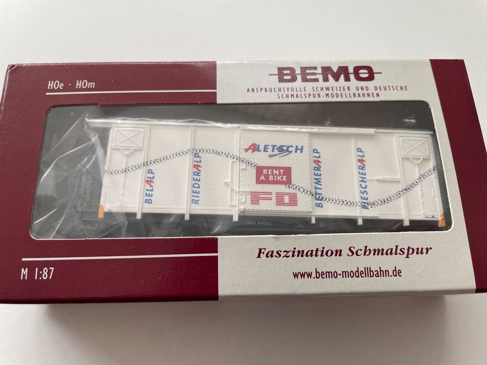 Bemo: FO Güterwagen Gbv 4445, 2250 235 (Neu und originalverpackt) in ...