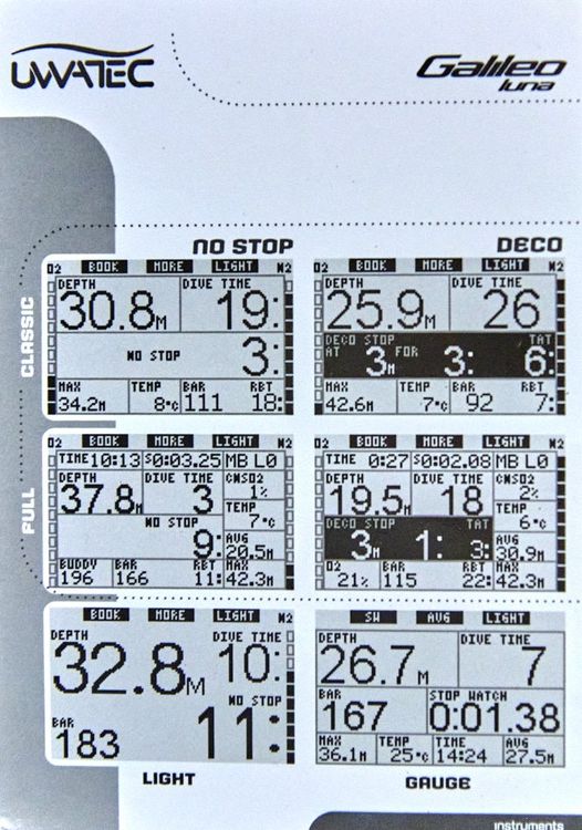 Tauchcomputer UWATEC Galileo Luna (Gebraucht) in Büttikon für CHF 155 ...