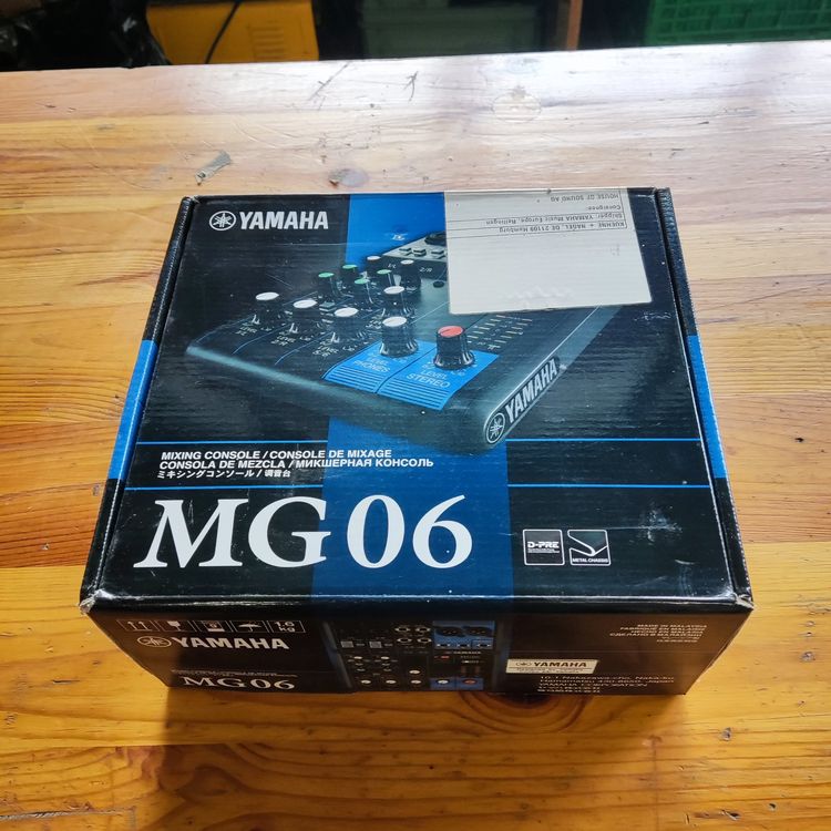 Yamaha MG06 | Kaufen auf Ricardo
