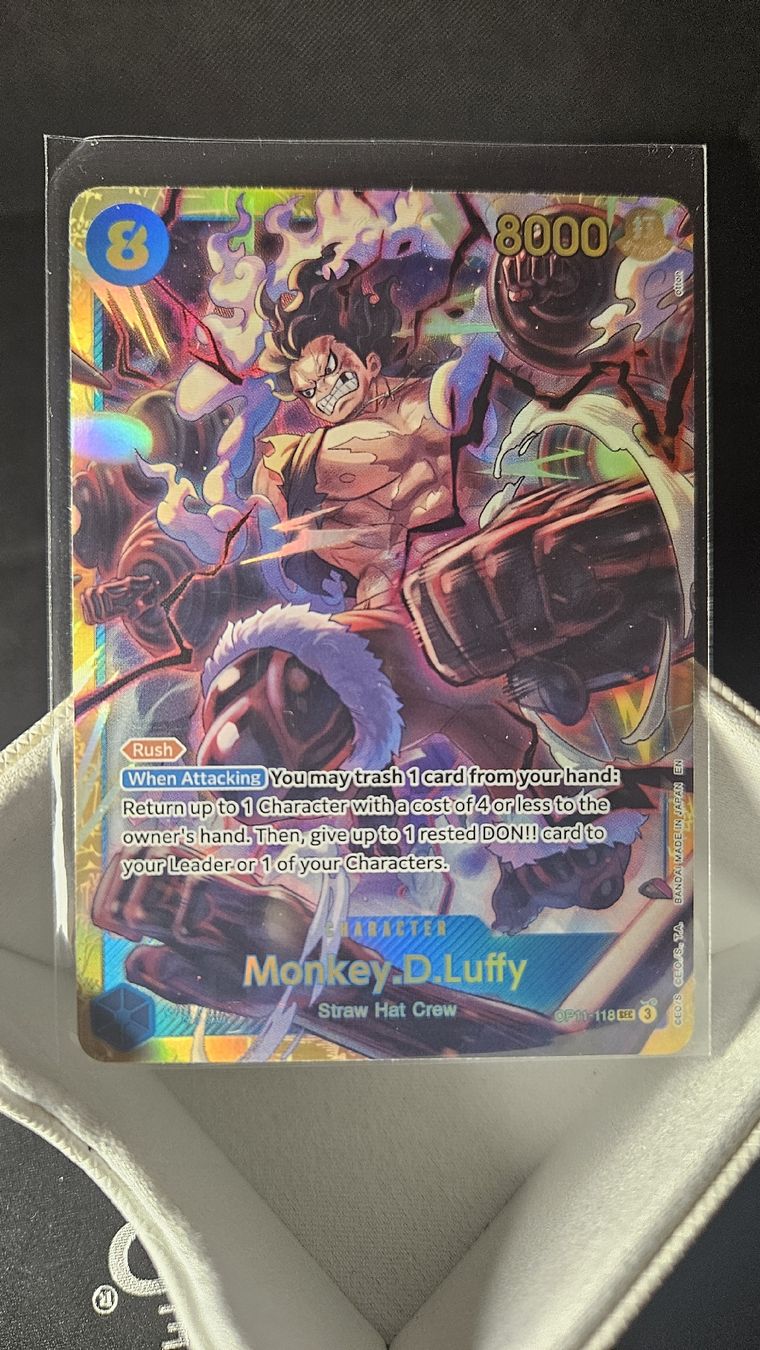 One Piece – Monkey D. Luffy (OP11-118) – Secret Rare – EN (Neu (gemäss ...