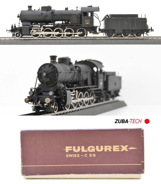 Fulgurex Dampflok C 5/6 SBB Messing H0 mit OVP (Gebraucht) in St. Gallen für CHF 251 – mit ...