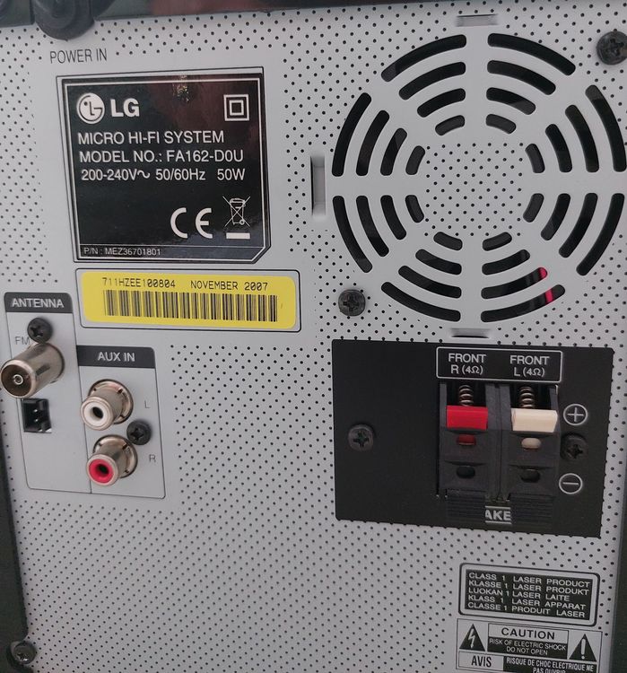 LG MICRO Hi-Fi- System; FA 162 mit Fernbedienung (Gebraucht) in ...