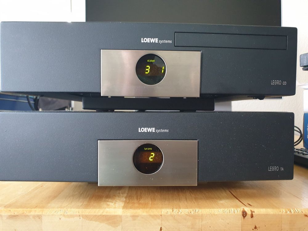 LOEWE Legro CD + LOEWE Legro TA (CD+ Receiver) Made by LINN | Acheter ...