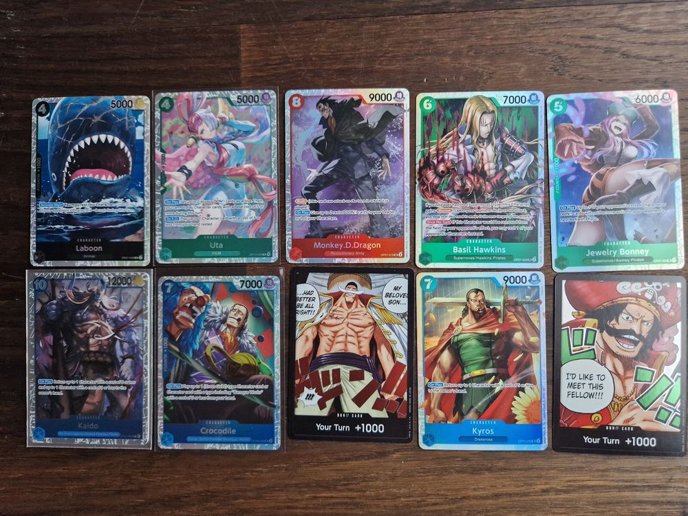 One Piece Card Game: SR Lot 10 Cards EN - Laboon etc. (Gebraucht) in ...