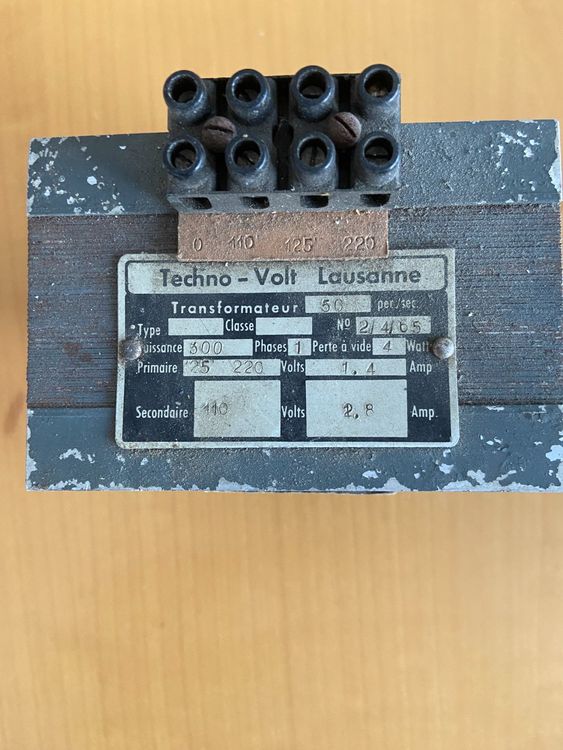 Trasformatore Techno Volt 220V - 110V 1.4A | Kaufen auf Ricardo