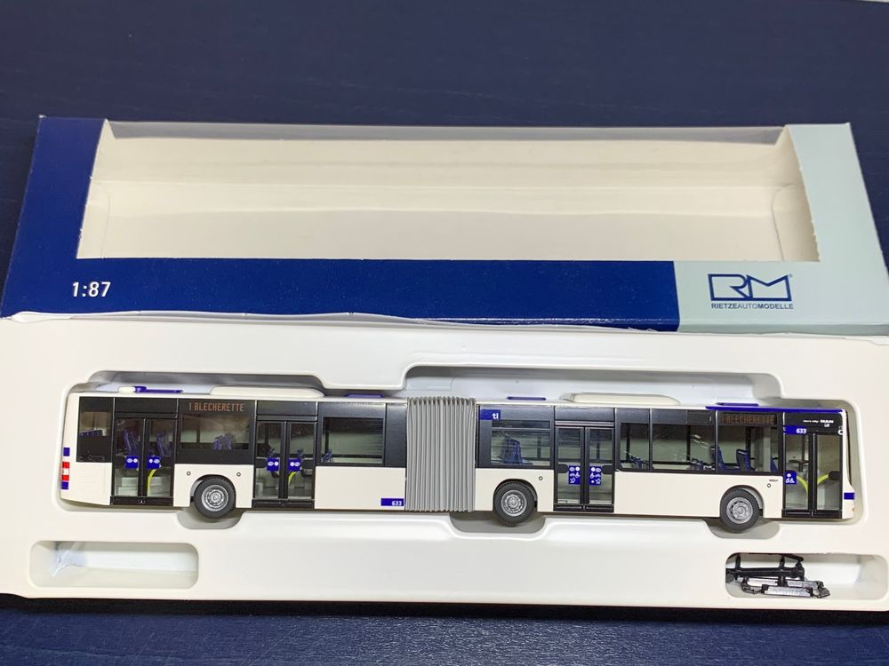 bus articulé MAN Lion's City TL ligne 1 LAUSANNE BLECHERETTE (Neuf avec ...