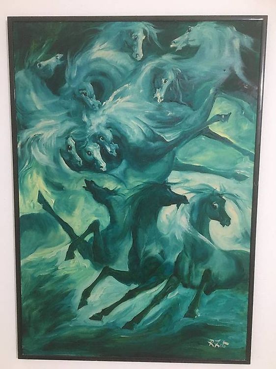 QUADRO Cavalli dispersi (Usato) a Coldrerio per CHF 2350 – solo ritiro ...