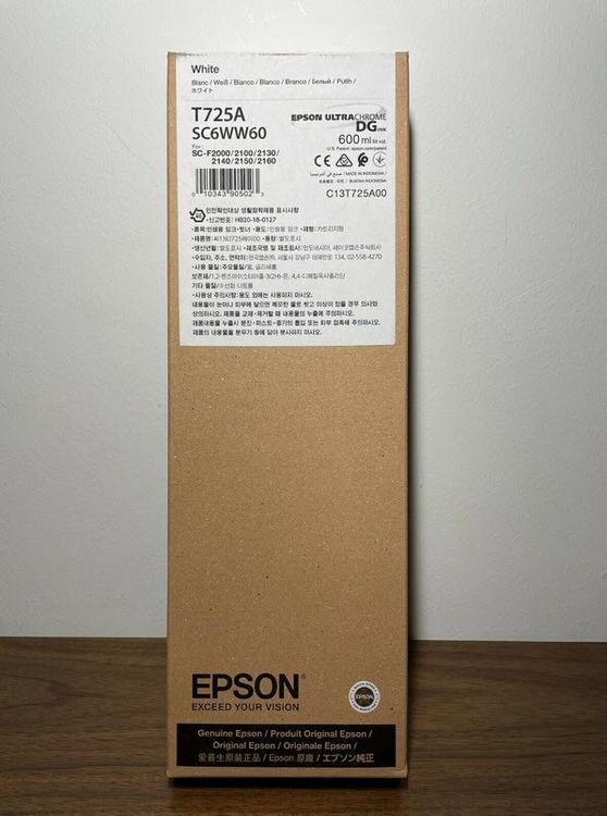 Epson SureColor SC-F2000/SC-F2100 UltraChrome Patrone, T725A | Kaufen ...