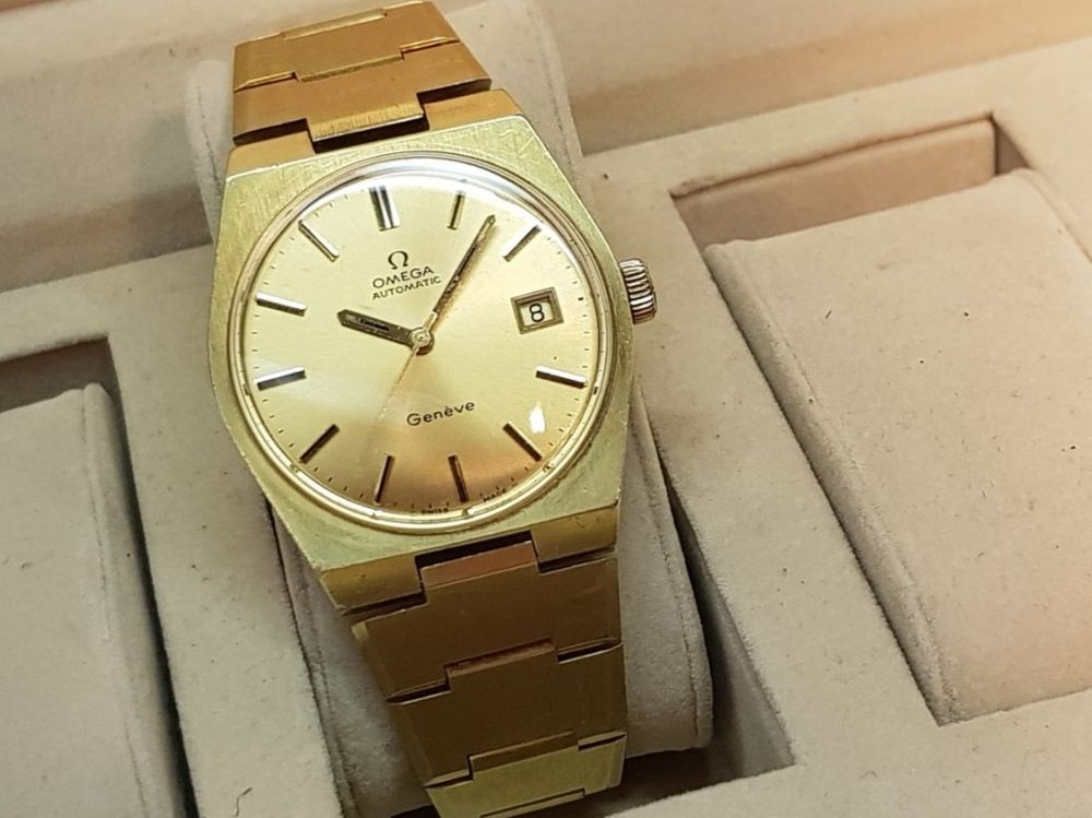 Omega Automatik vergoldet. Ref.166099 Kal.1481, selten. | Kaufen auf ...