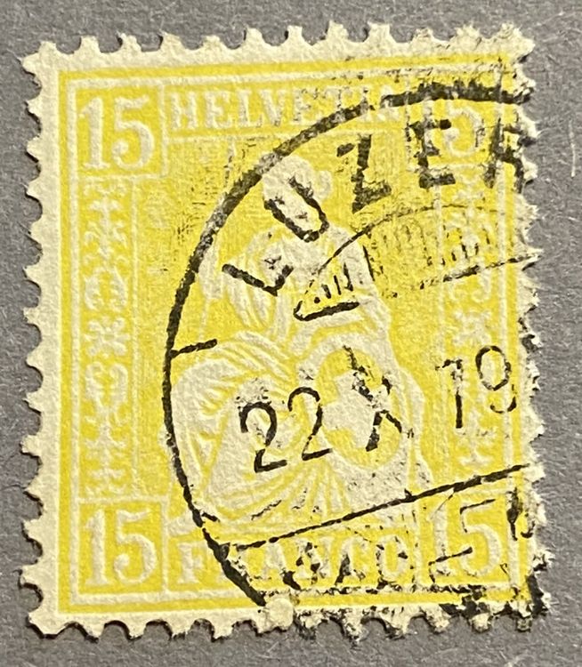 39 Stempel Luzern, SBK 60.- (Gebraucht) in Steinhausen für CHF 3 – mit Lieferung auf Ricardo kaufen
