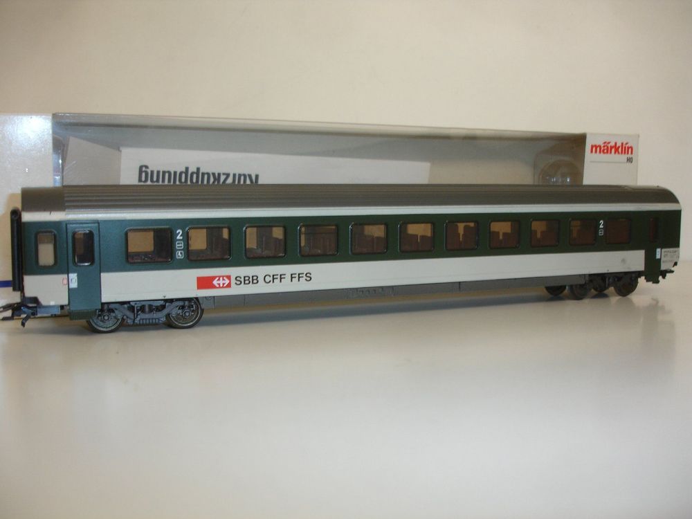 Märklin: 4216 D-Zug Wagen SBB, 2. Klasse (Gebraucht) in Fontaines NE ...