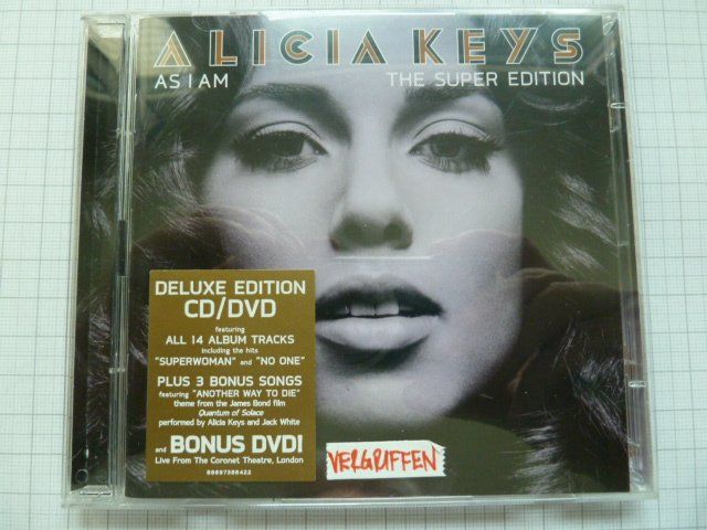 Alicia Keys - As I am (The Super Edition + DVD, vergriffen) | Kaufen ...