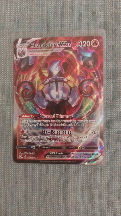 Chandelure Vmax Fusion Strike (Neu (gemäss Beschreibung)) in Bellinzona ...