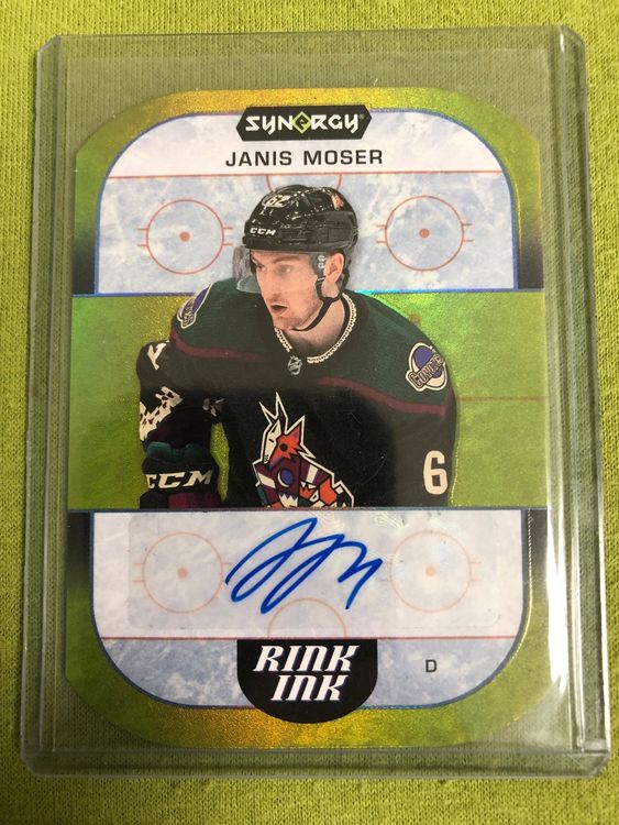 Janis Moser Hockey Card signiert (Gebraucht) in Meierskappel für CHF 23 ...
