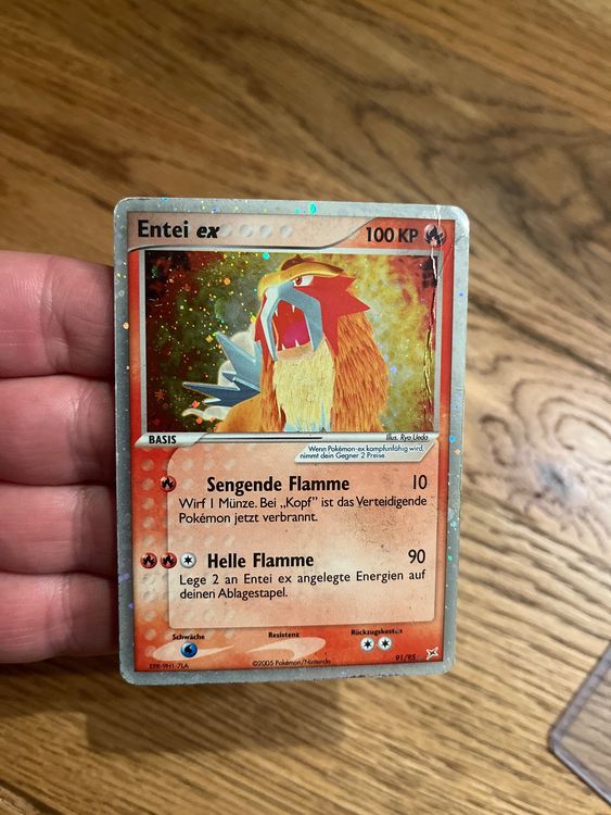 Pokemon Entei EX Team Magma vs Team Aqua ab 25.- (Gebraucht) in ...