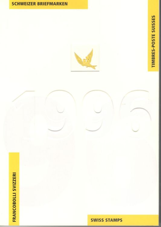 1996 ** CH-Jahrbuch vollständig postfrisch (Neu (gemäss Beschreibung)) in Altdorf UR für CHF 19 ...