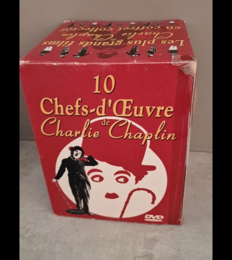Coffret DVD Charlie Chaplin - 10 Chefs-d'œuvre (D'occasion) à ...