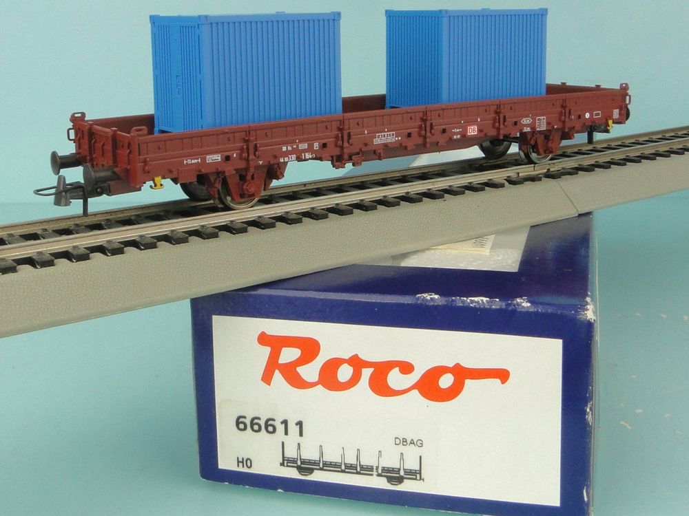 Roco 66611 Bauzug Rungenwagen | Kaufen auf Ricardo