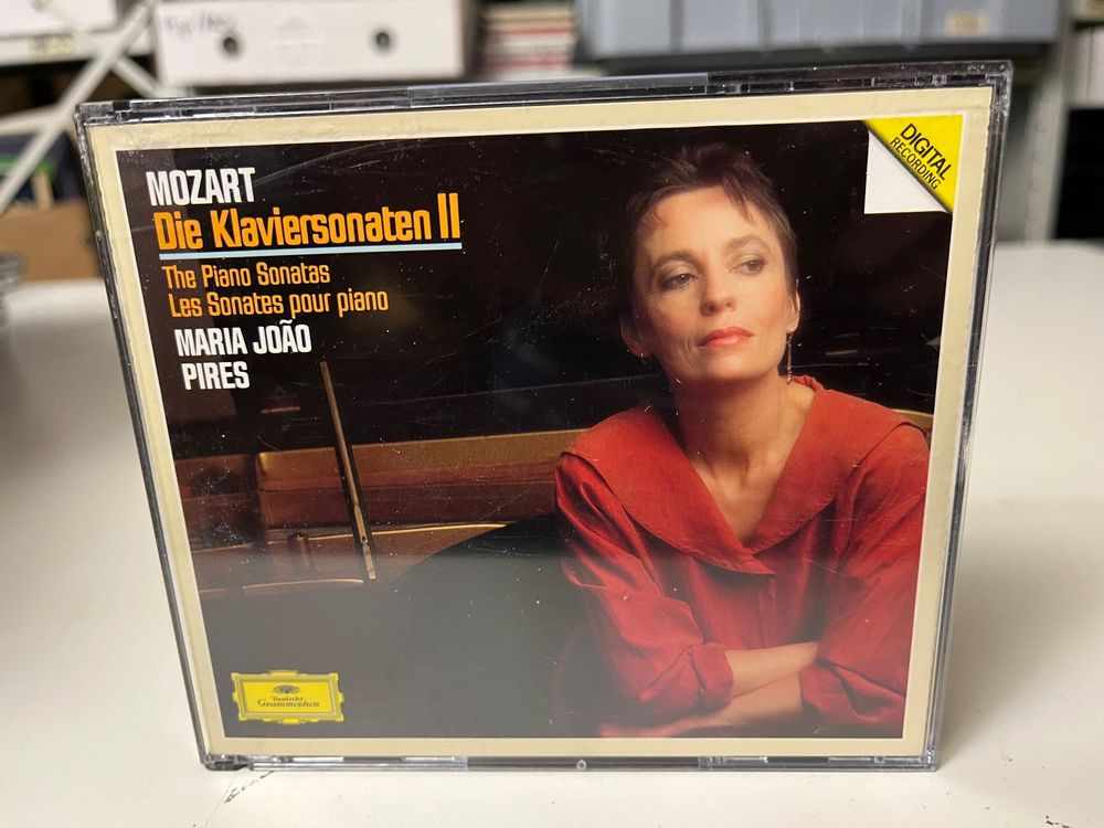 Mozart, Maria João Pires - Klaviersonaten II - SR13B | Kaufen auf Ricardo