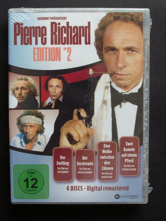 Pierre Richard - Edition 2 (Remastered, 4 DVDs) NEU & OvP | Kaufen auf ...