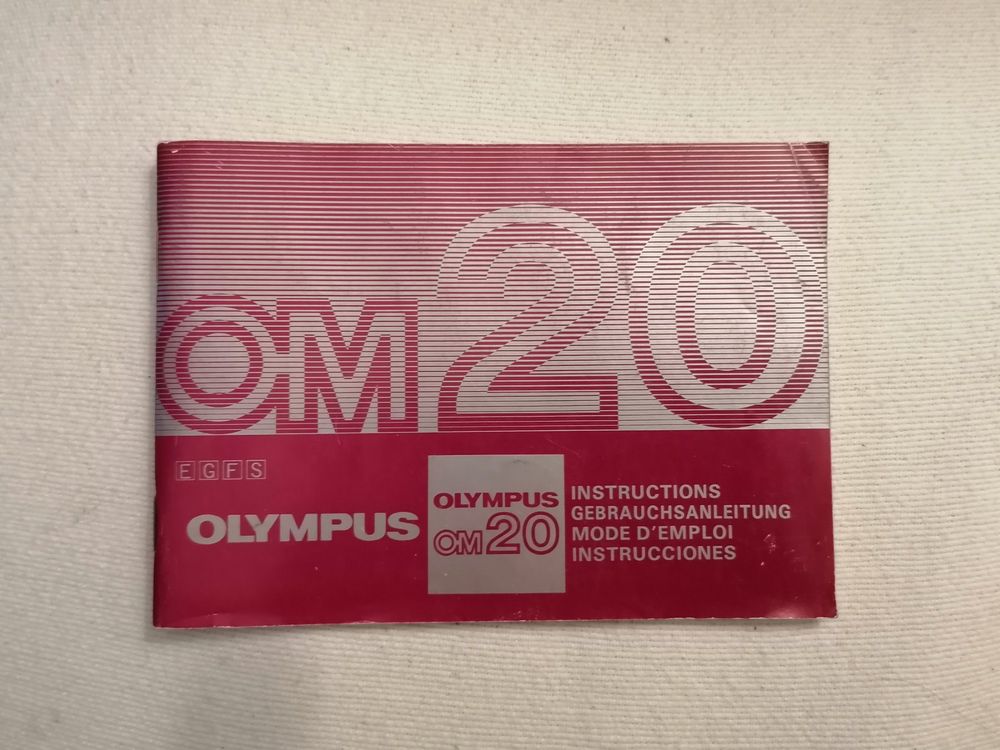 Olympus OM 20 - Anleitung (Gebraucht) in Basel für CHF 3.9 – mit Lieferung auf Ricardo kaufen
