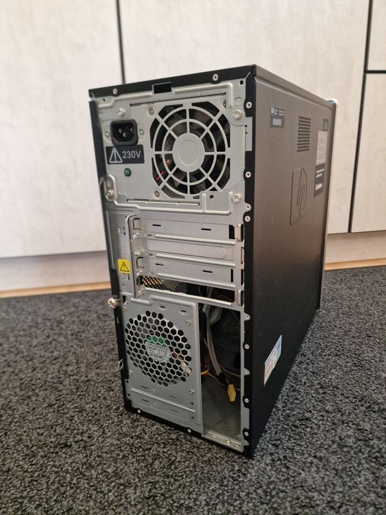 HP Midi-Tower, inkl. Lüfter, USB, Netzteil und Windows | Kaufen auf Ricardo