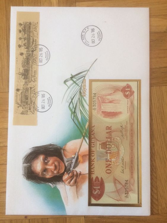 Banknotenbrief Guyana (Neu und originalverpackt) in Muralto für CHF 1.95 – mit Lieferung auf ...