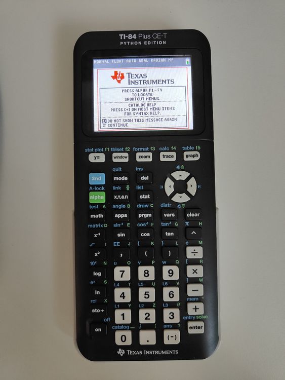 TI 84 Plus CE-T Python Edition (Gebraucht) in Belp für CHF 54 – mit ...