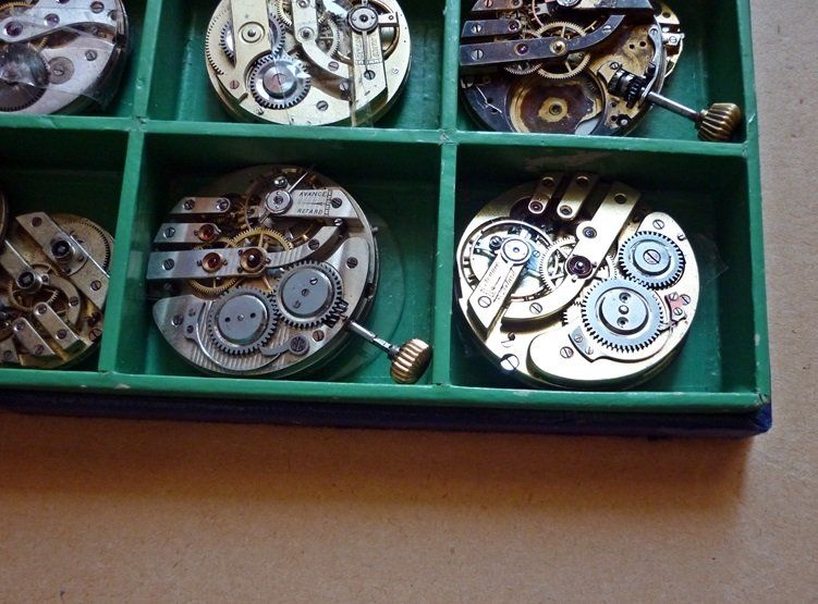 Lot Ersatzteile für Taschenuhren - UhrWerke - Werk/-Teile (Defekt) in ...