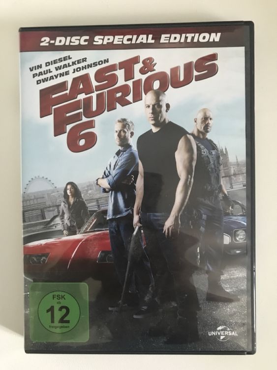 Fast & Furious 6 - 2-Disc Special Edition DVD, Top Zustand (Gebraucht ...