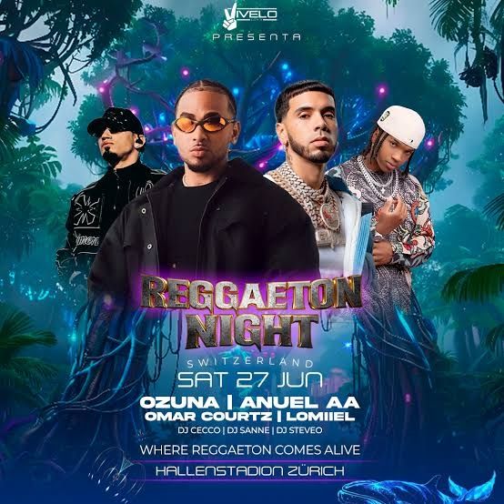 2 tickets reggaeton night zurich 27.6. (Neu und originalverpackt) in ...