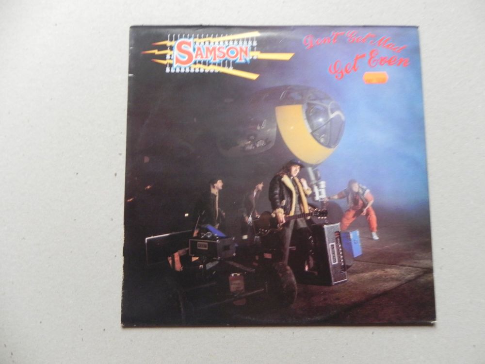 LP Engl. Heavy Metal Band Samson 1984 Don`t get mad get even | Kaufen ...