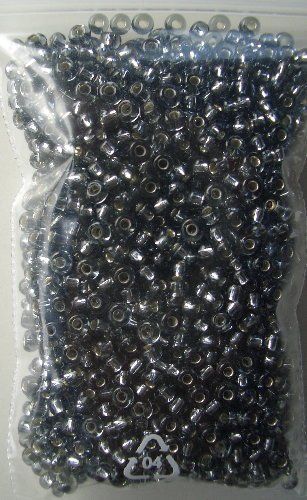 Rocailleperlen Grau mit Silbereinzug 2,6 mm (Neu und originalverpackt) in Gunzwil für CHF 2 ...