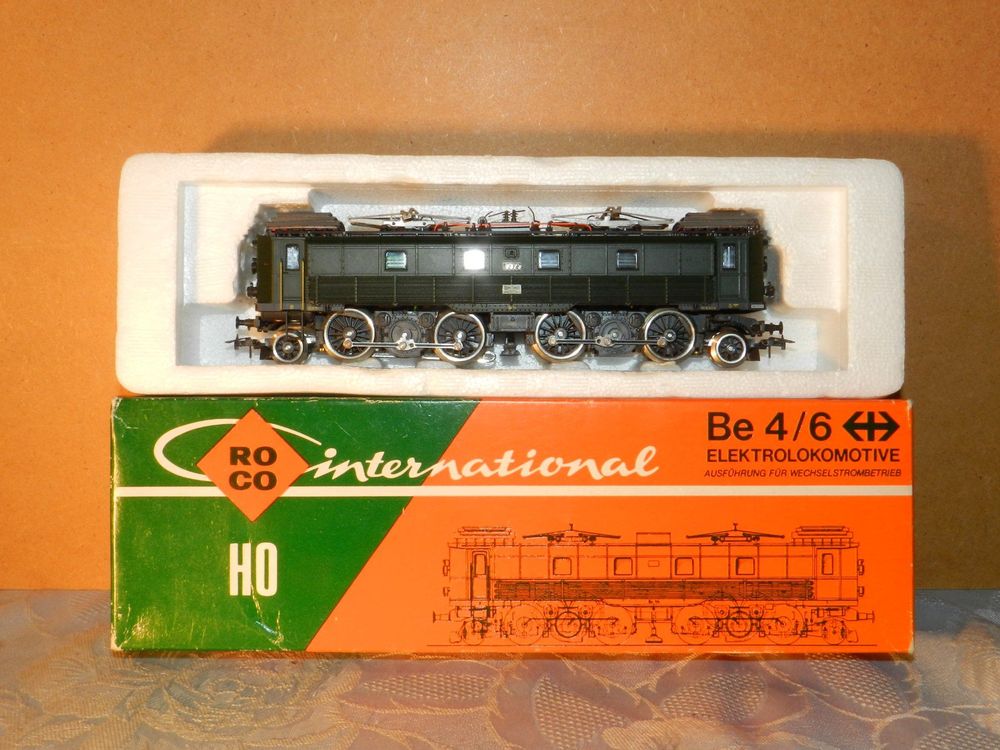 Roco H0 WS E-Lok Be 4/6 der SBB (Analog) (Gebraucht) in Jona für CHF 88 ...