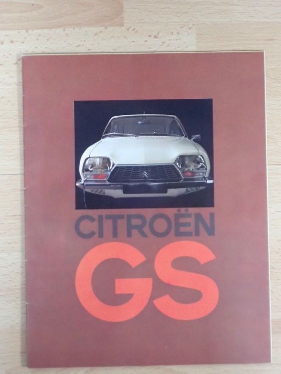 Citroen GS - Prospekt / Poster Schweiz 10-70 - N004 (Gebraucht) in ...