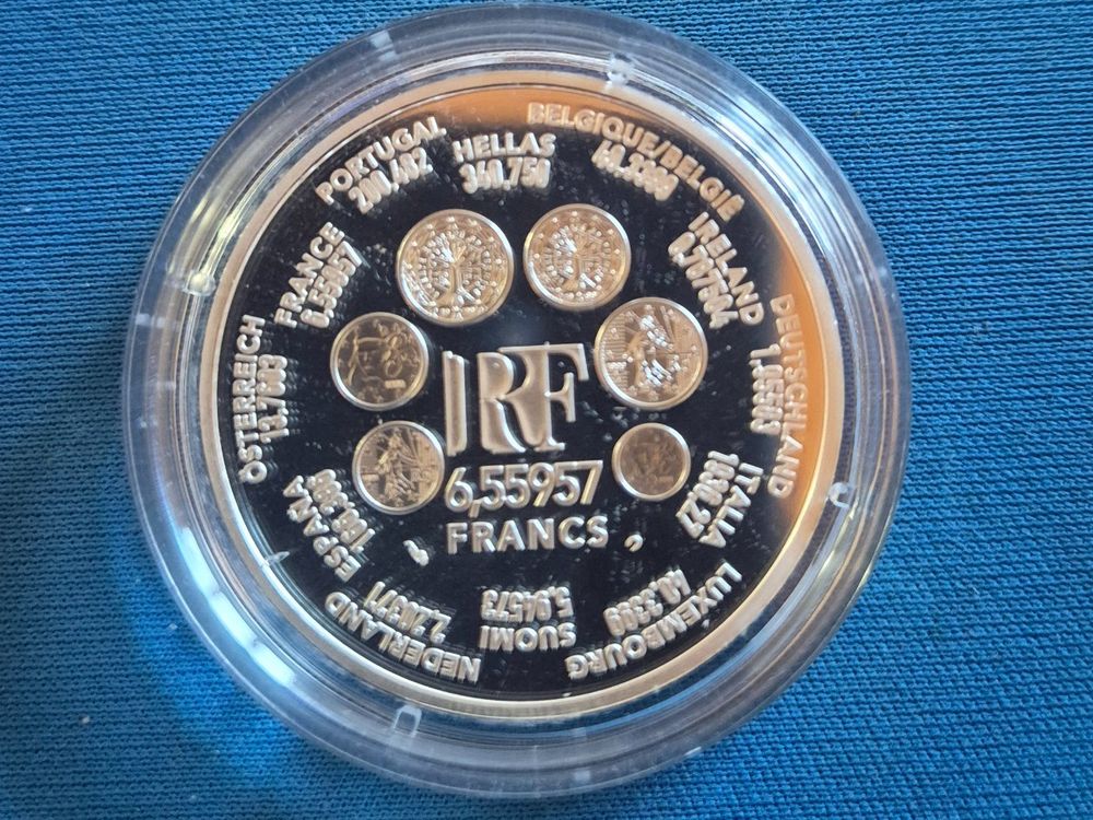 Monnaie de Paris "Dernière Monnaie parité " 2001 (Neuf avec emballage d ...