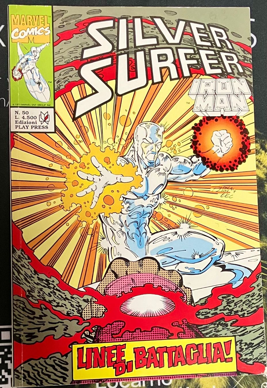 Silver Surfer & Iron Man Comic, Marvel N.50, Top Zustand! (Gebraucht ...