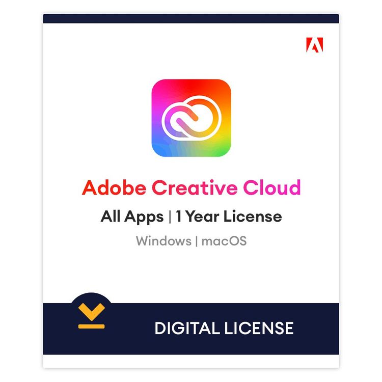 Adobe Creative Cloud All Apps 1 Jahr Für 2 PC/Mac 2024 (Neu (gemäss ...