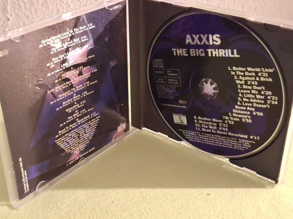 CD AXXIS - The Big Thrill - seltene CD (Gebraucht) in Aarberg für CHF 6 ...