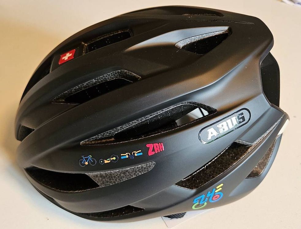 ABUS STORMCHASER Fahrrad Helm WM 2024 Zürich LIMITIERT (Neu (gemäss ...