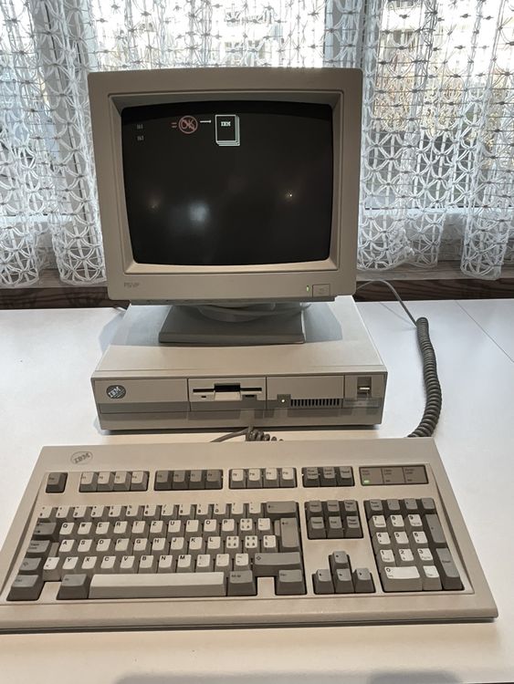 IBM COMPUTER | PS/2 TYPE 8555 | IBM MONITOR TYP 6312-002 (Gebraucht) in ...